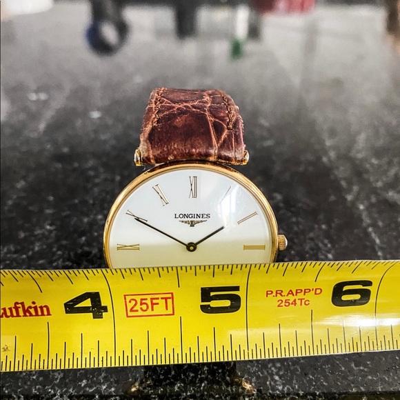 Longines | Accessories | Longines 99235 Vintage Gents Slim Dress Watch ...